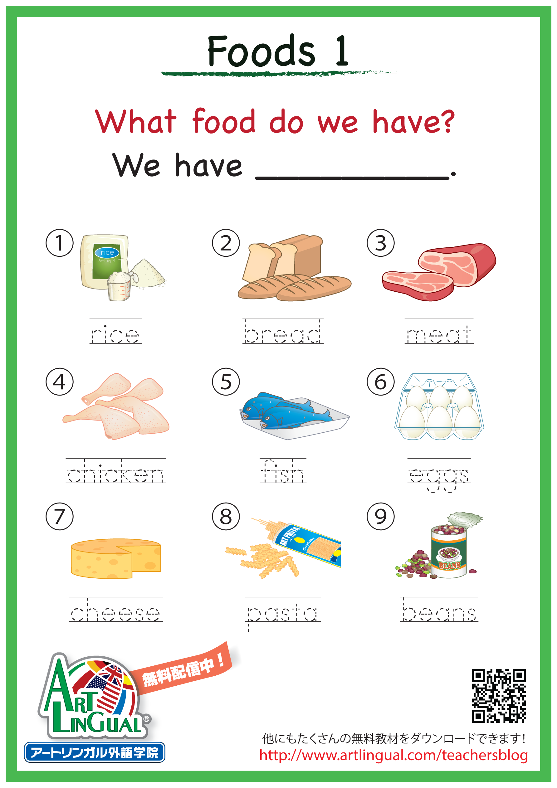 Food_1_trace – Artlingual teachersblog